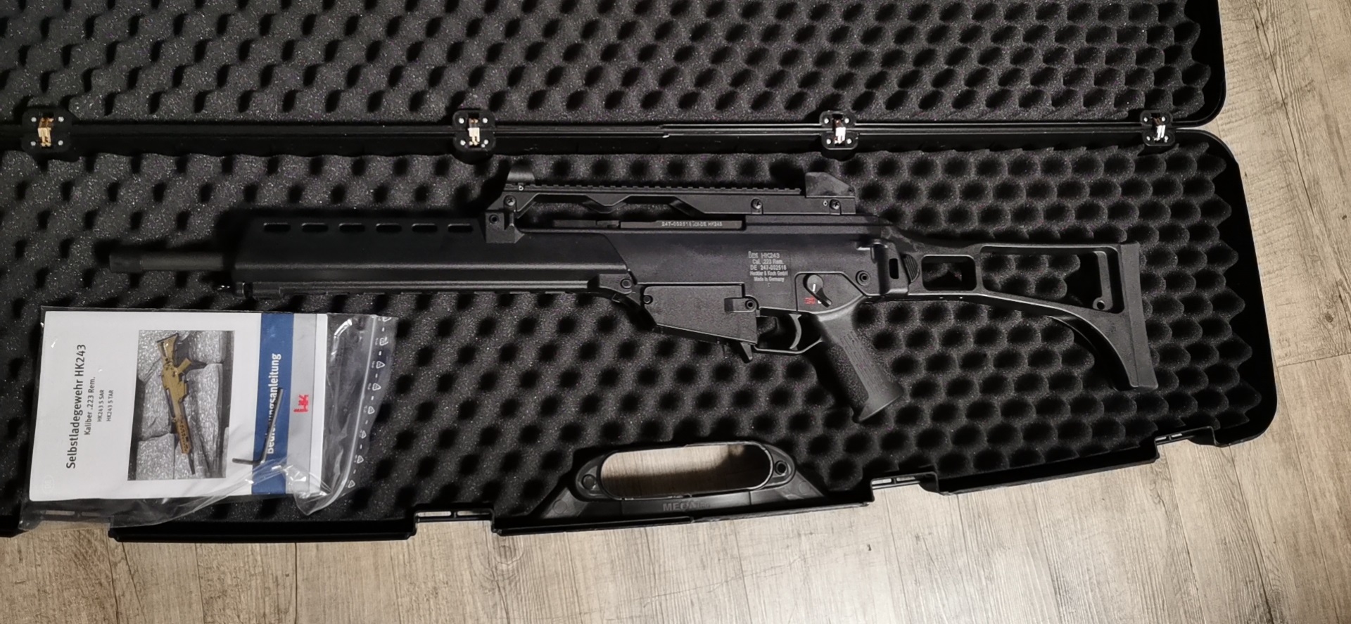 Heckler & Koch HK243 S SAR .223 Remington - MSPS - Schießkurse und ...